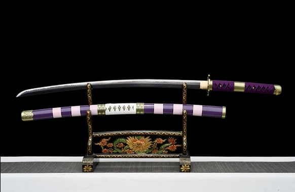 Nidai Kitetsu Katana Luffy One Piece | Japanese Katana